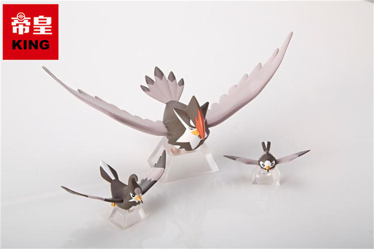 1/20 Scale World Zukan Staraptor Set- Pokemon - KING Studios [IN STOCK