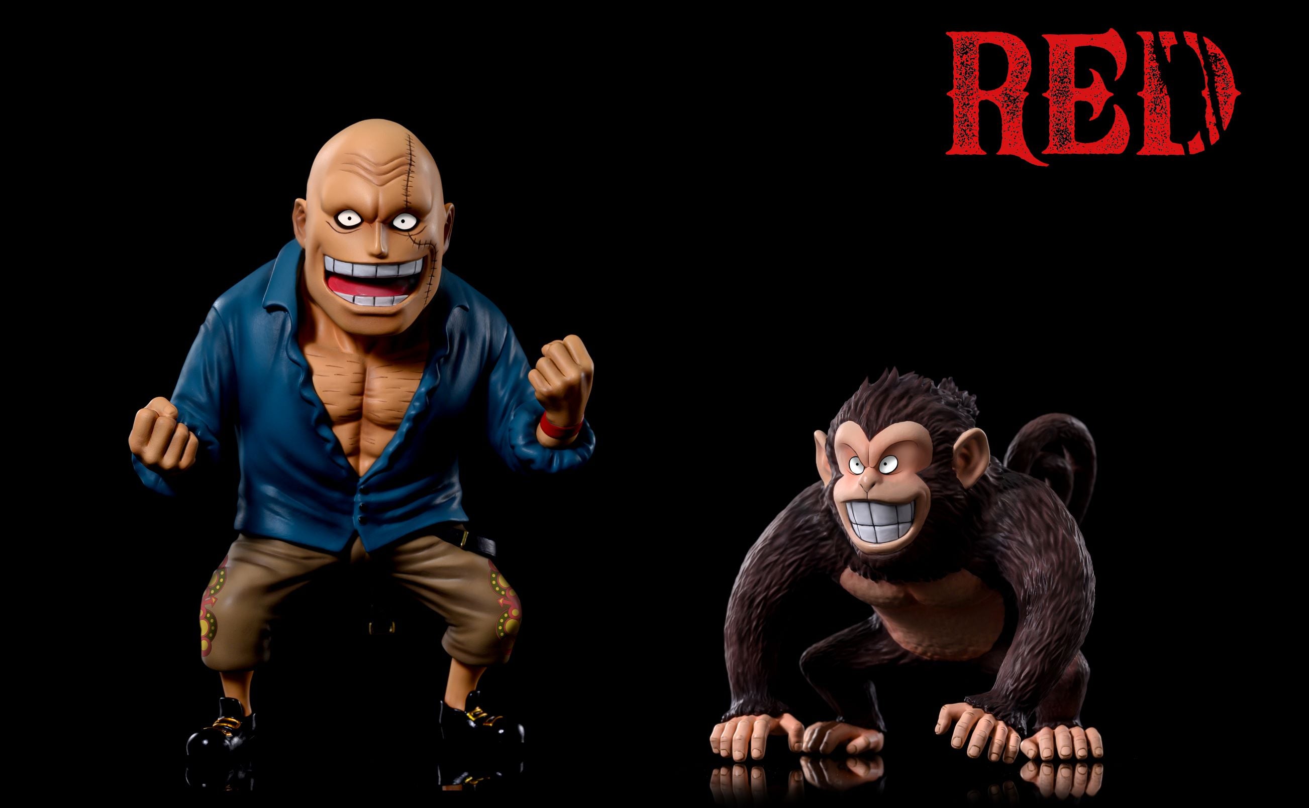 Red Hair Pirates 006 Bonk Punch & Monster - One Piece - A plus Studio ...