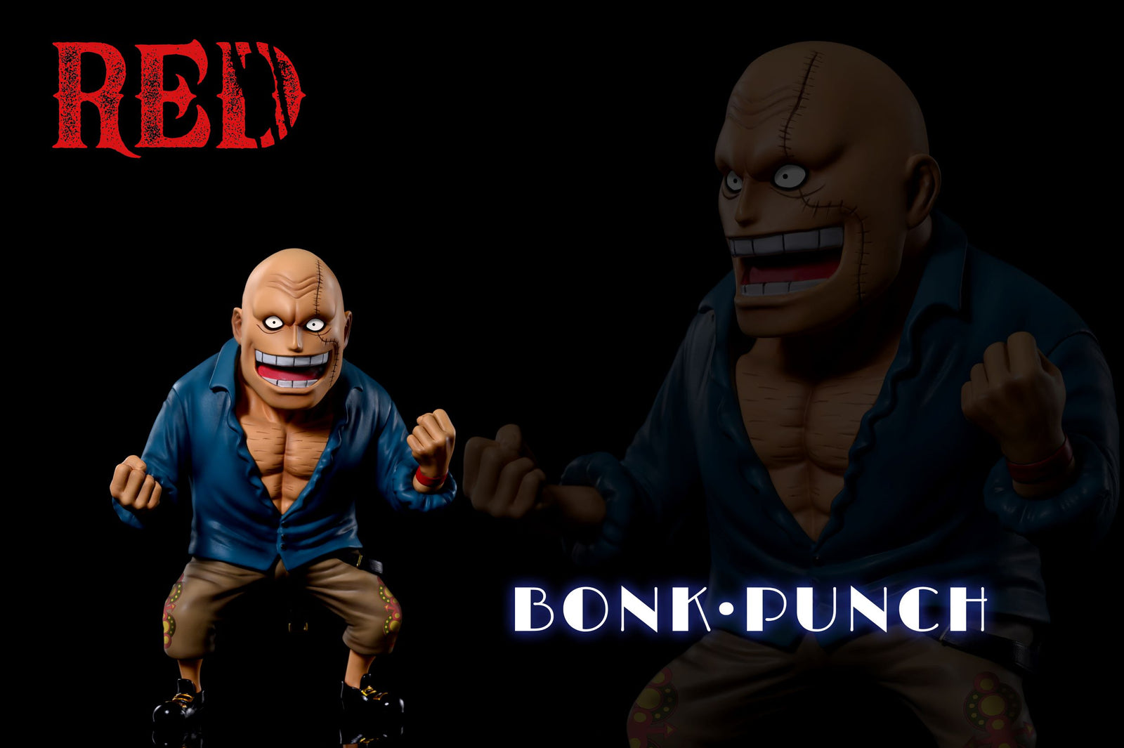 Red Hair Pirates 006 Bonk Punch & Monster - One Piece - A plus Studio ...