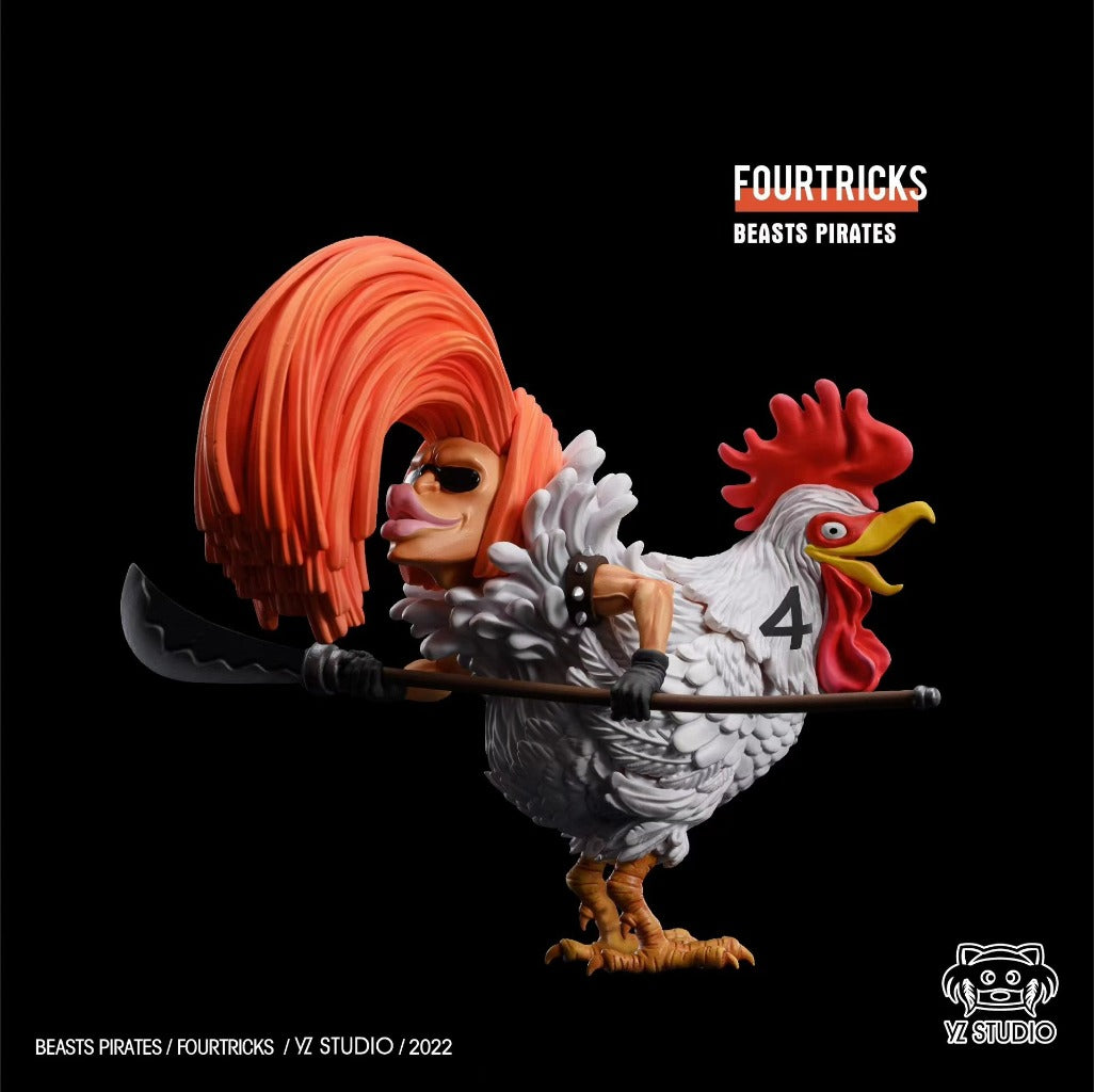 Beasts Pirates Shinuchi Fourtricks - ONE PIECE - Yz Studios [IN STOCK]
