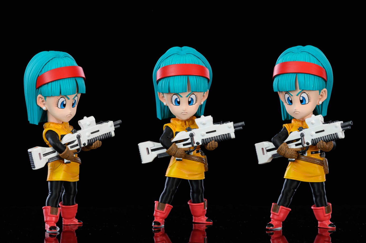Armor Kuririn, Gohan & Bulma with Gun - Dragon Ball - LeaGue STUDIO [IN ...